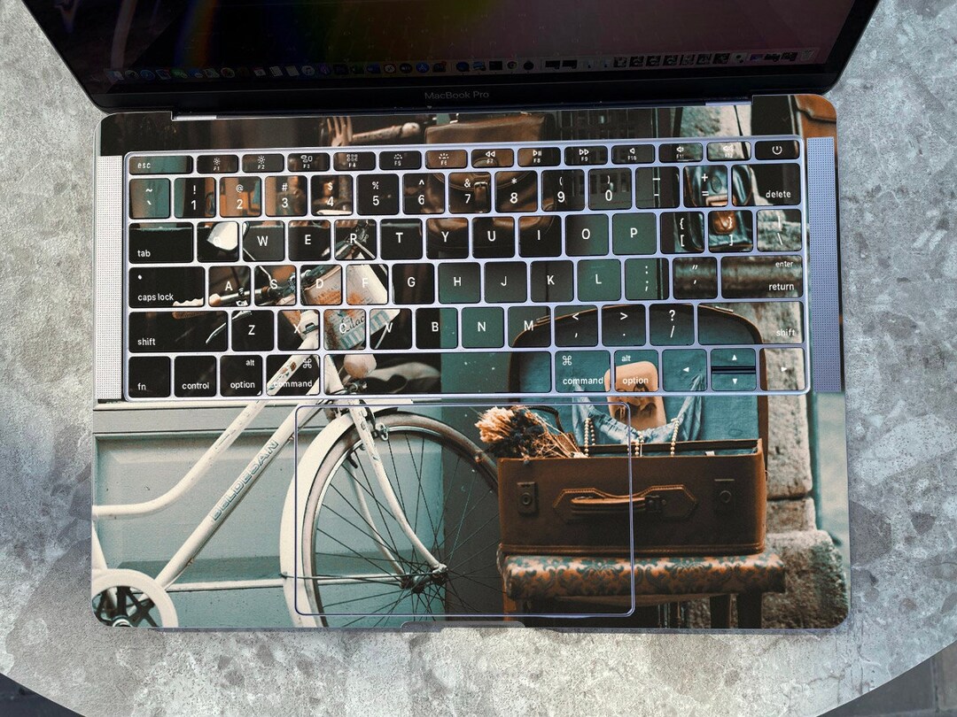 Retro Bicycle Laptop Cover 13 Inch MacBook Nature Skin for MacBook 2018 ...