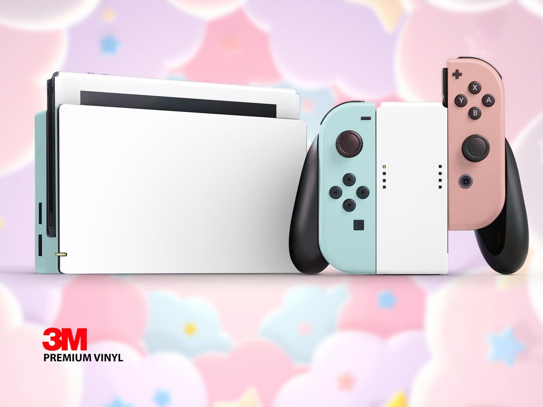 Nintendo Purple Nintendo Skin 3 M Vinyl Skin for Nintendo Switch and ...
