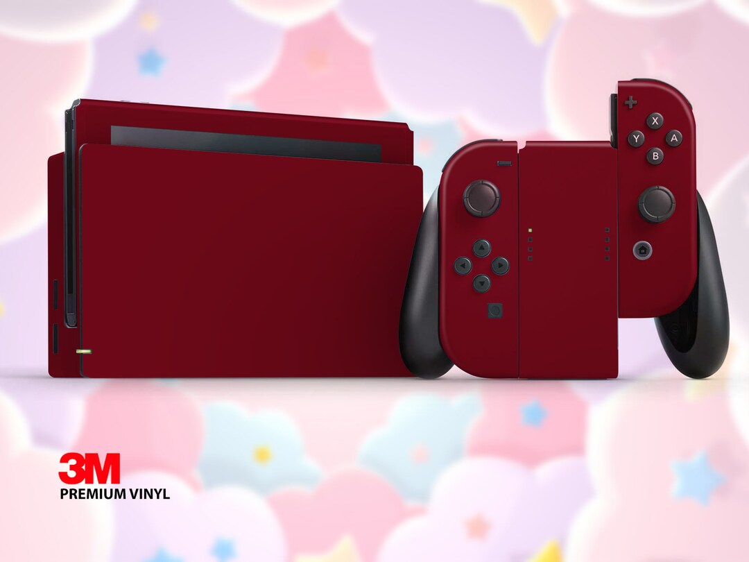 Nintendo Purple Nintendo Skin 3 M Vinyl Skin for Nintendo Switch and ...