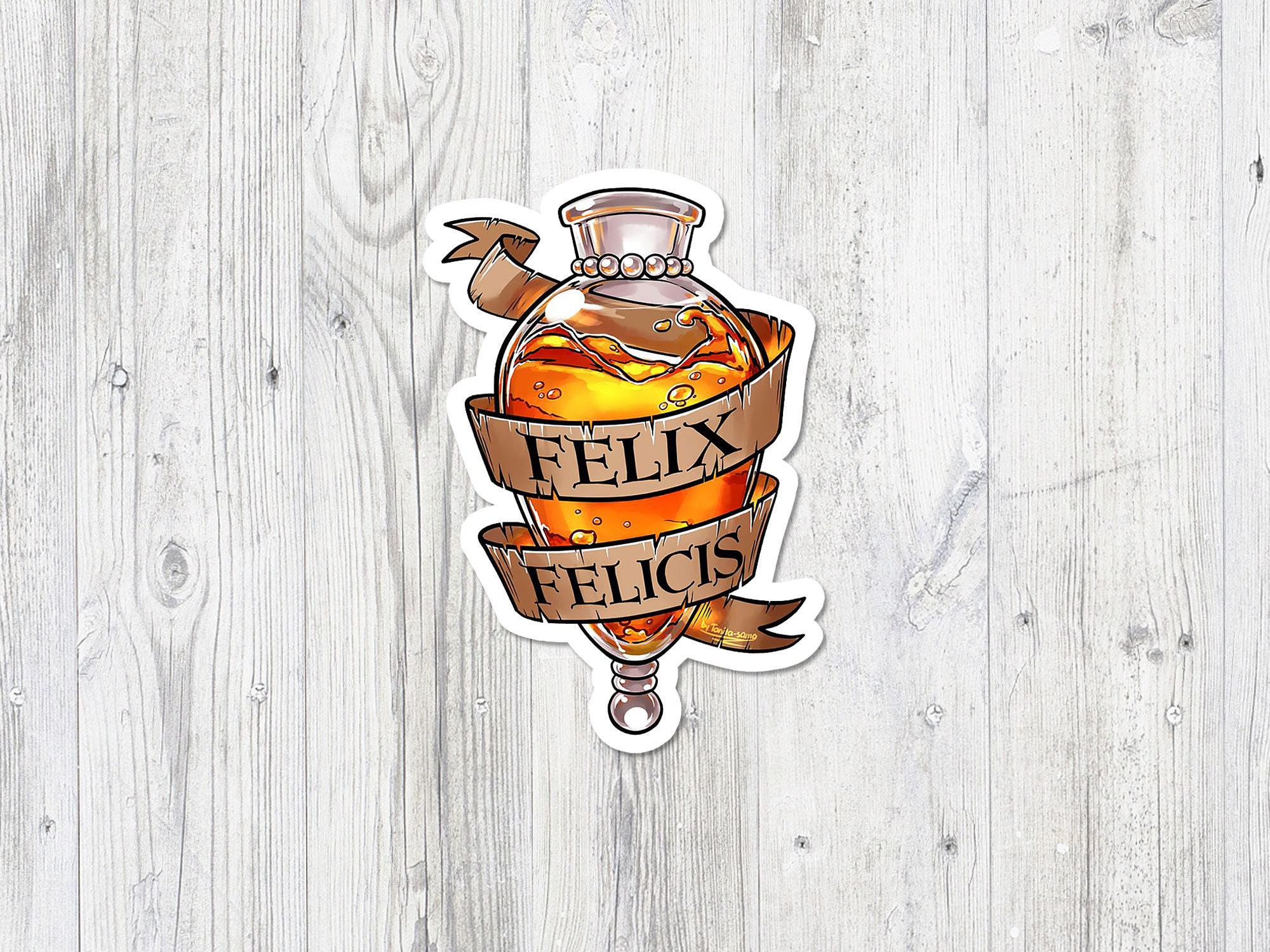 Rotulo Felix Felicis Wizarding World Of Harry Potter Universal Studios