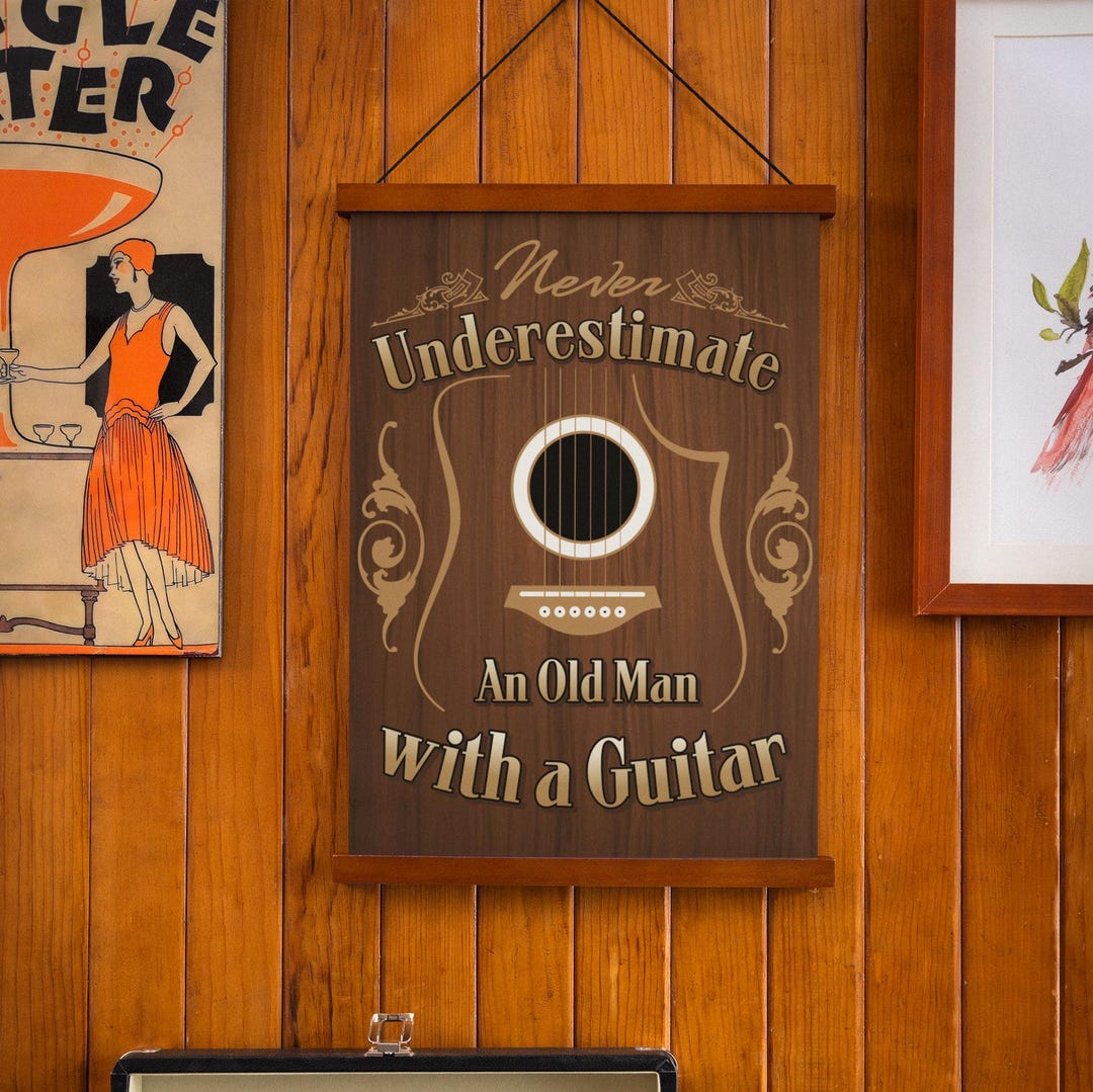 Guitar Poster | Guitar Collector Poster | Music Enthusiast | Wall Décor ...