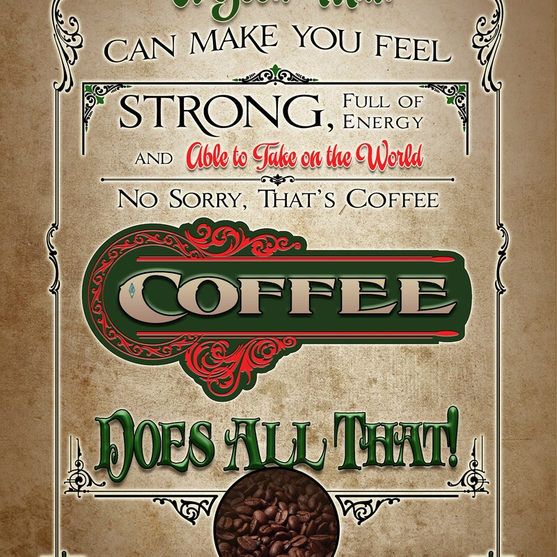 Funny Coffee Sign - Etsy