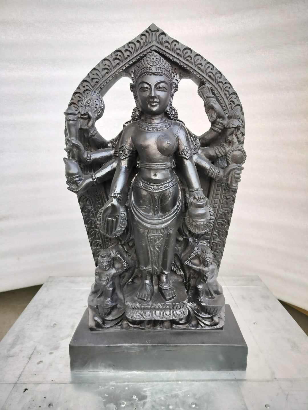 Ardha Nariswar Statue in Granite Stone With 24 Inch Height - Etsy