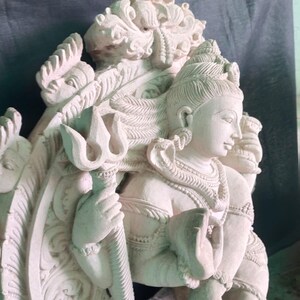 Nataraj Shiva Statue in Sand Stone - Etsy