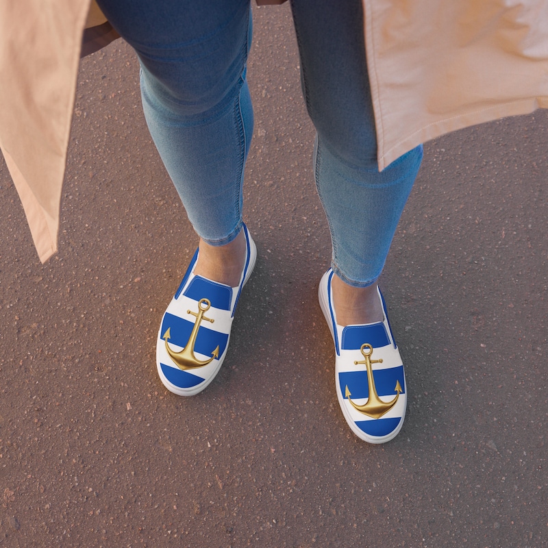 Nautical Shoes - Etsy