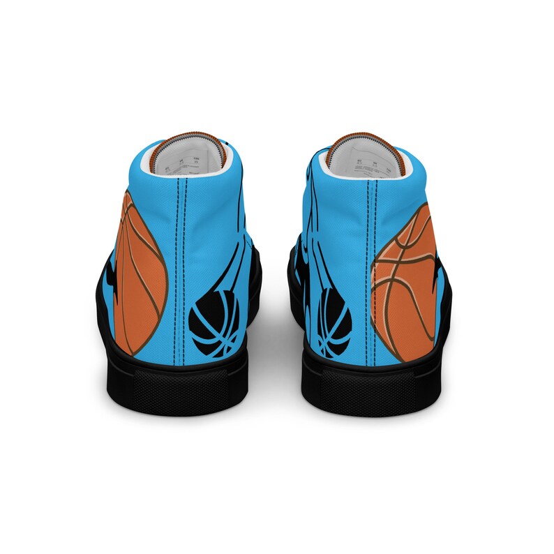 Bounce Skyline Slam: Men's High-top Canvas Basketball Shoes - Blue With ...