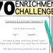 Math Enrichment Activities for Early Finishers and Gifted Students 2nd ...