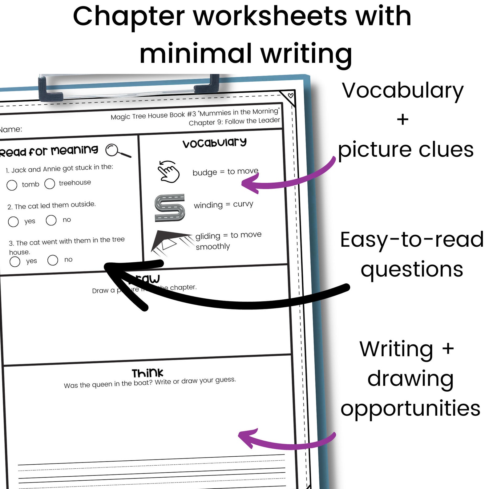 Magic Tree House - Mummies in the Morning - Differentiated Reading ...