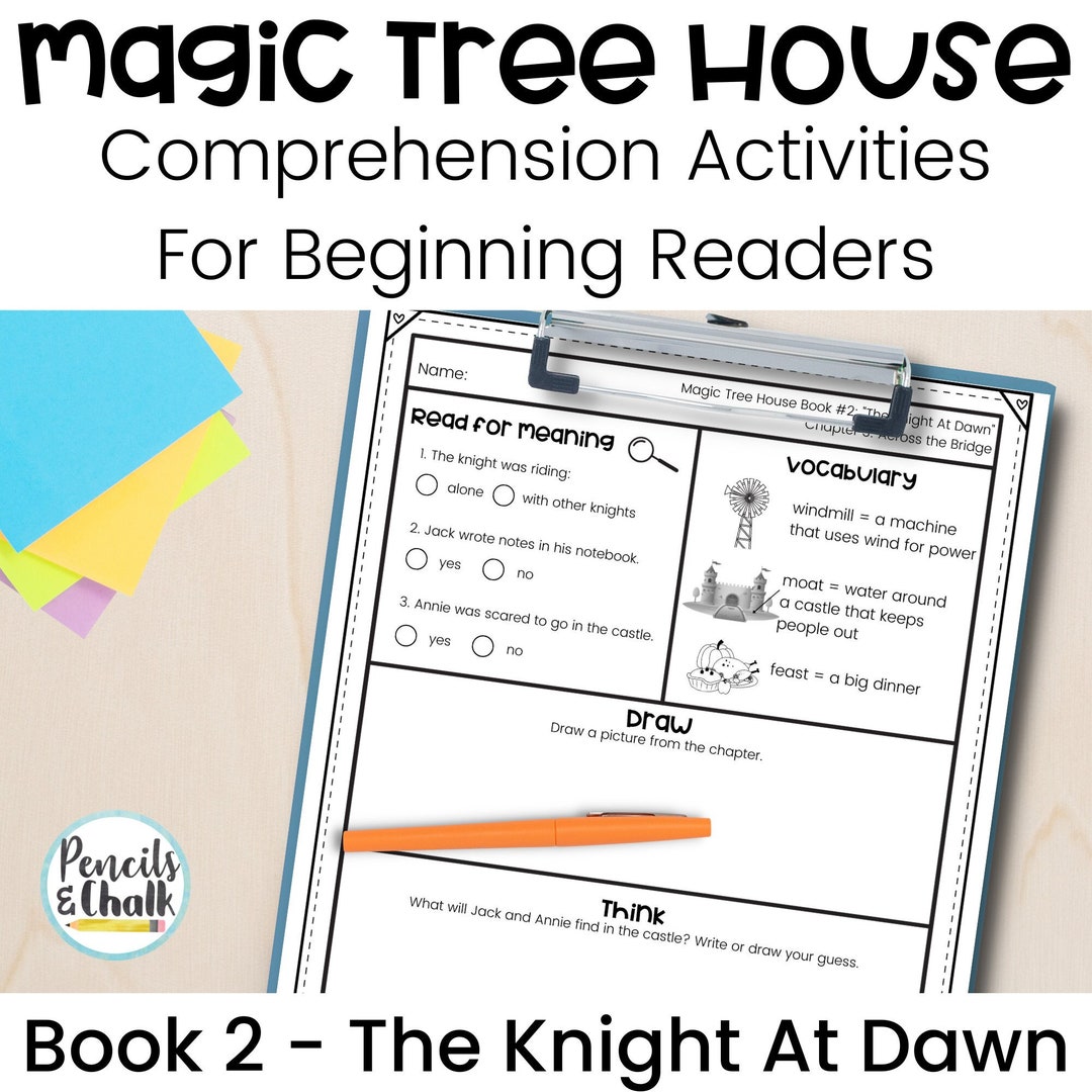 Magic Tree House - the Knight at Dawn - Differentiated Reading ...