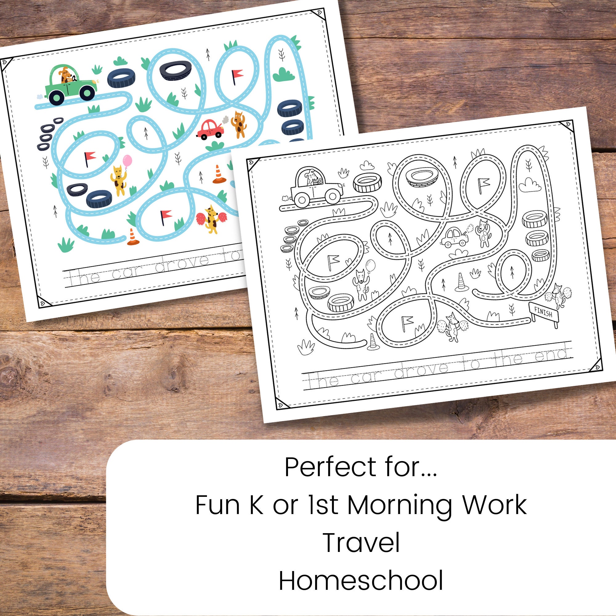 Preschool Summer Printable Worksheet Bundle Pre-k Tracing Activity ...