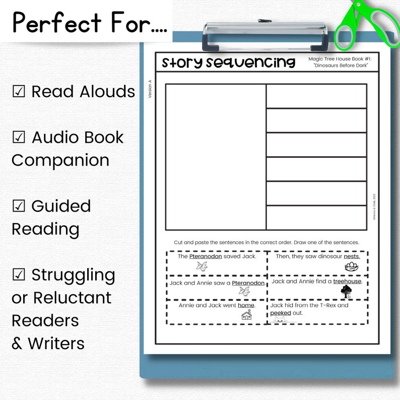 Printable Magic Tree House Reading Comprehension Worksheets Beginner ...