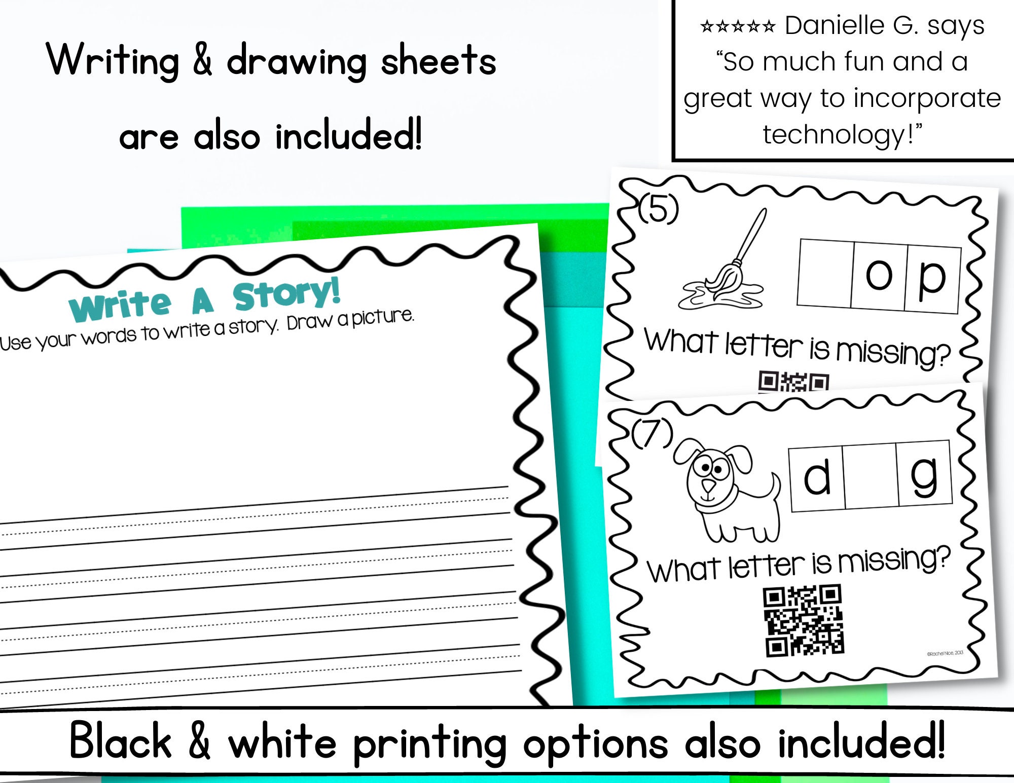CVC Words for Kindergarten Literacy Centers or Morning Work - Short O ...