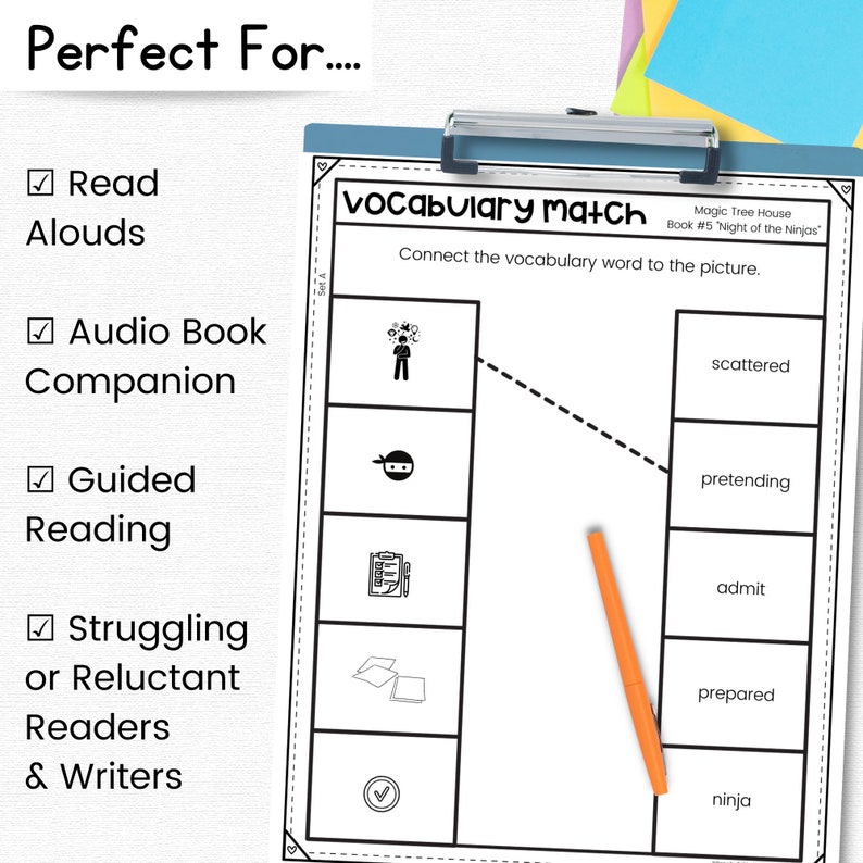 Magic Tree House - Night of the Ninjas - Differentiated Reading ...