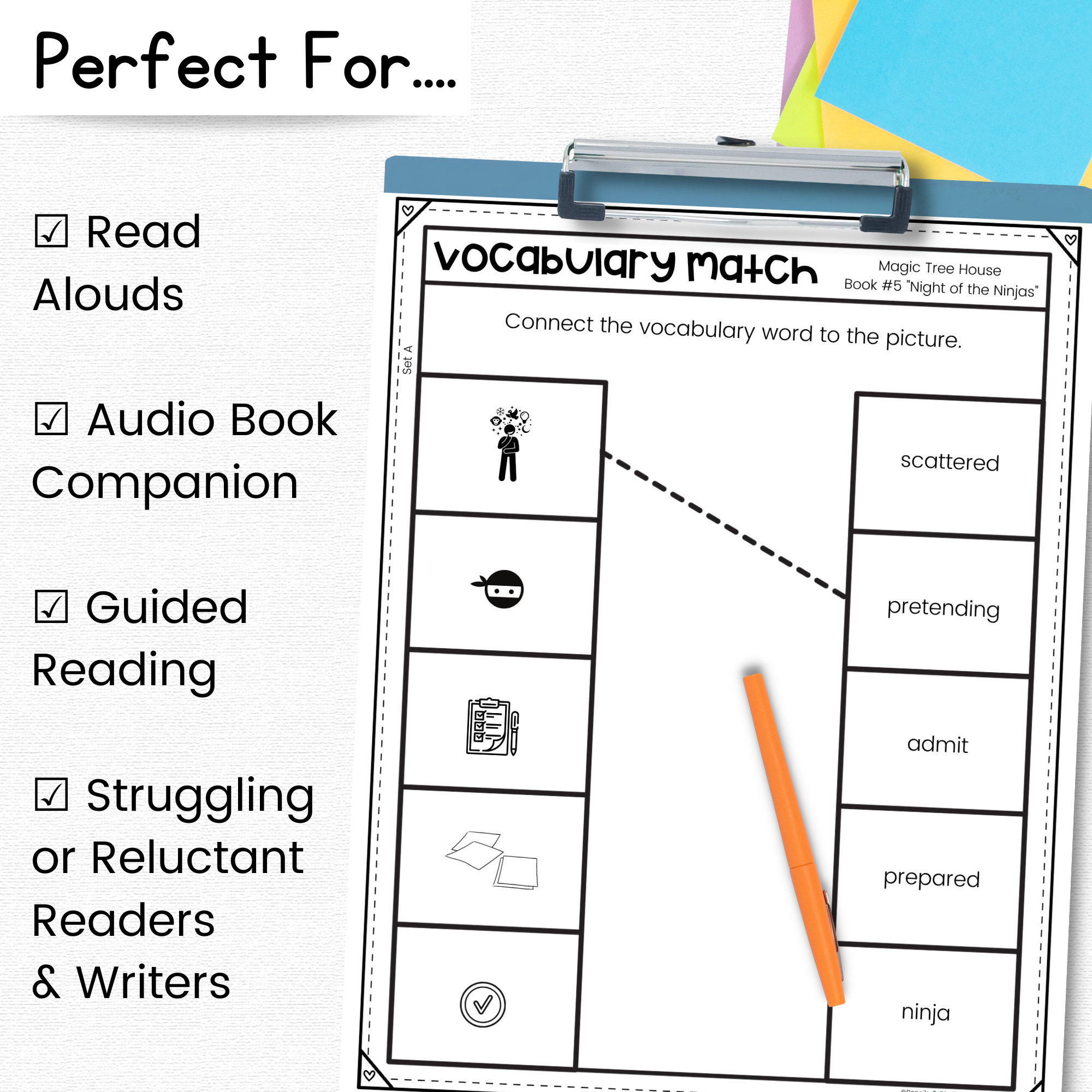 Magic Tree House - Night of the Ninjas - Differentiated Reading ...