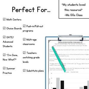 Math Enrichment Activities for Early Finishers and Gifted Students 4th ...