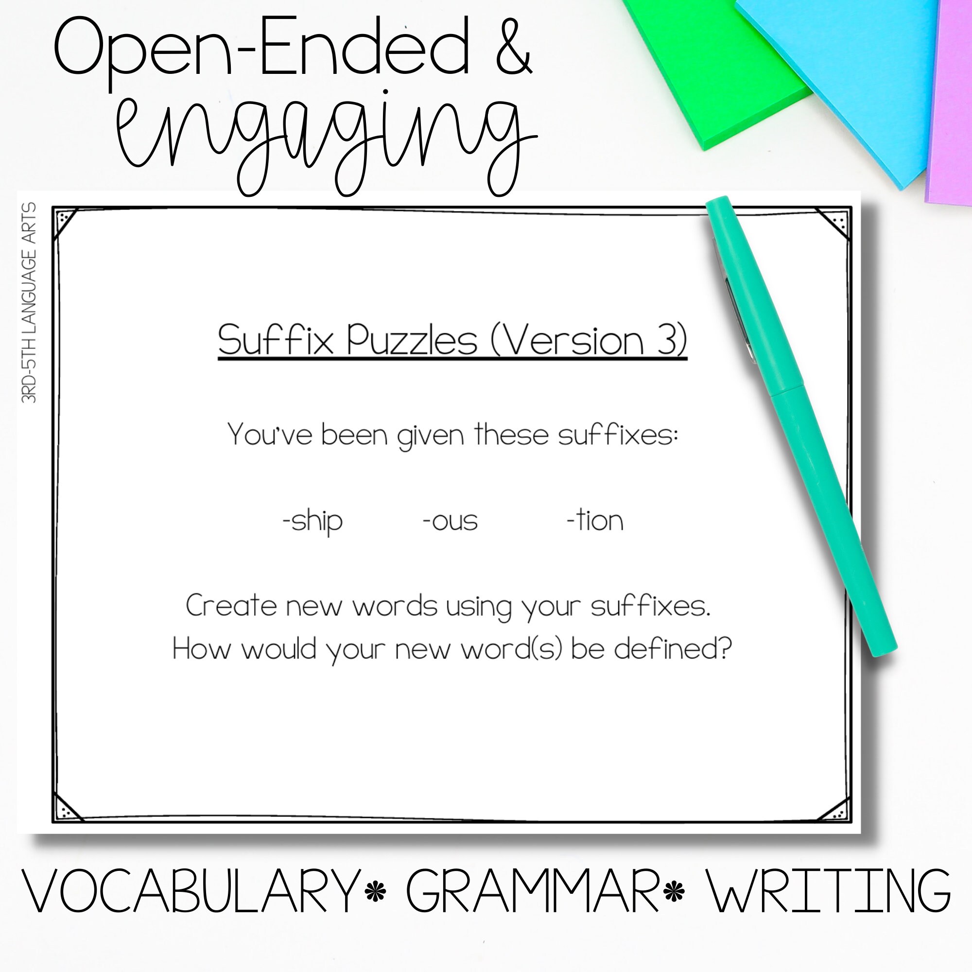 Reading Enrichment Activities for Early Finishers & Gifted Students 3rd ...