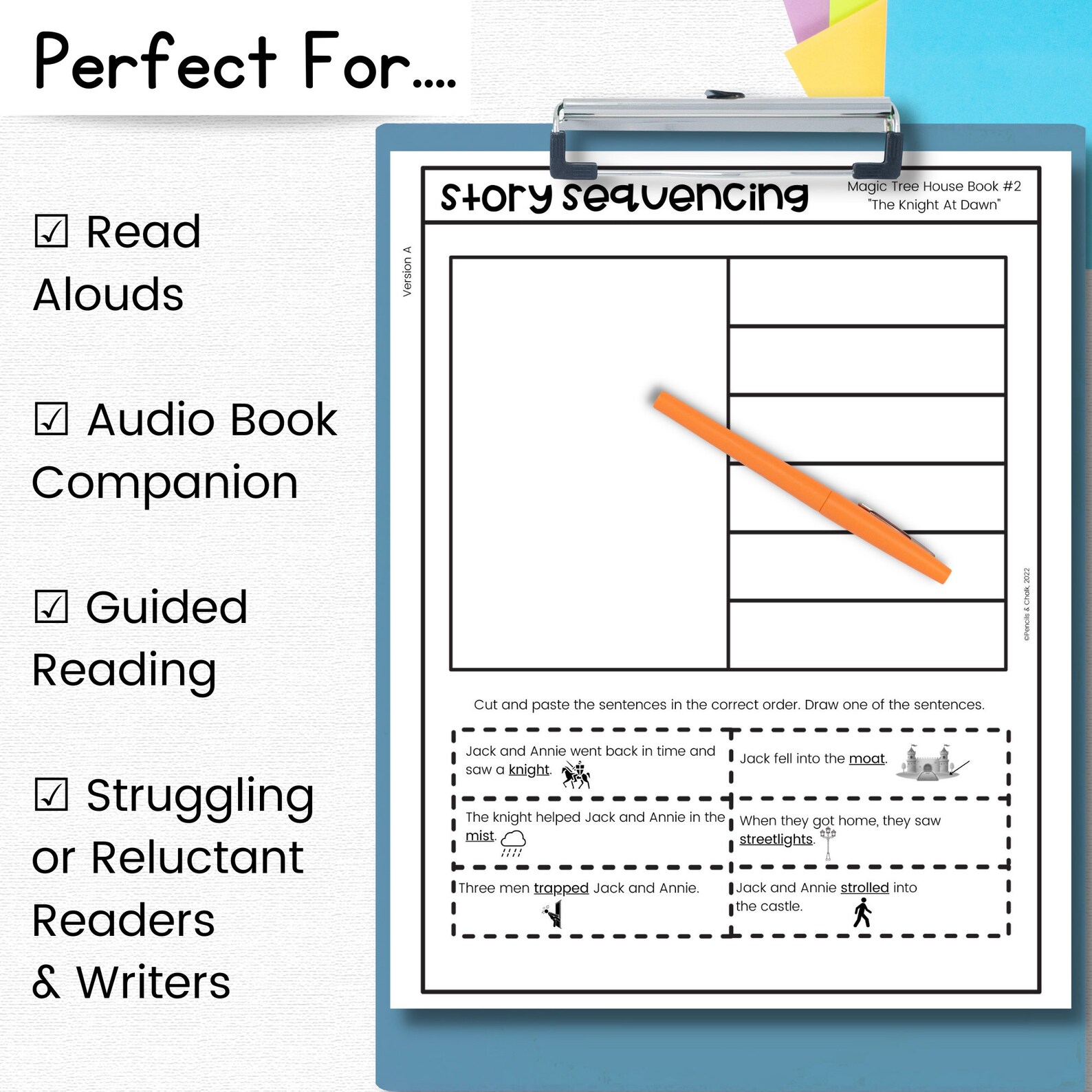 Magic Tree House - the Knight at Dawn - Differentiated Reading ...