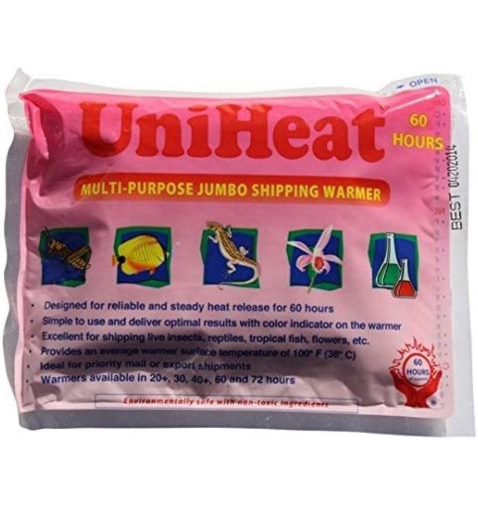 Heat Pack for Shipping Plants, Fish, Insects, Etc. | 60 Hours | - Etsy