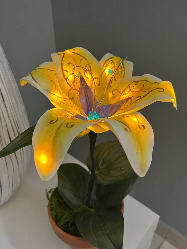 Magic Golden Flower - Etsy