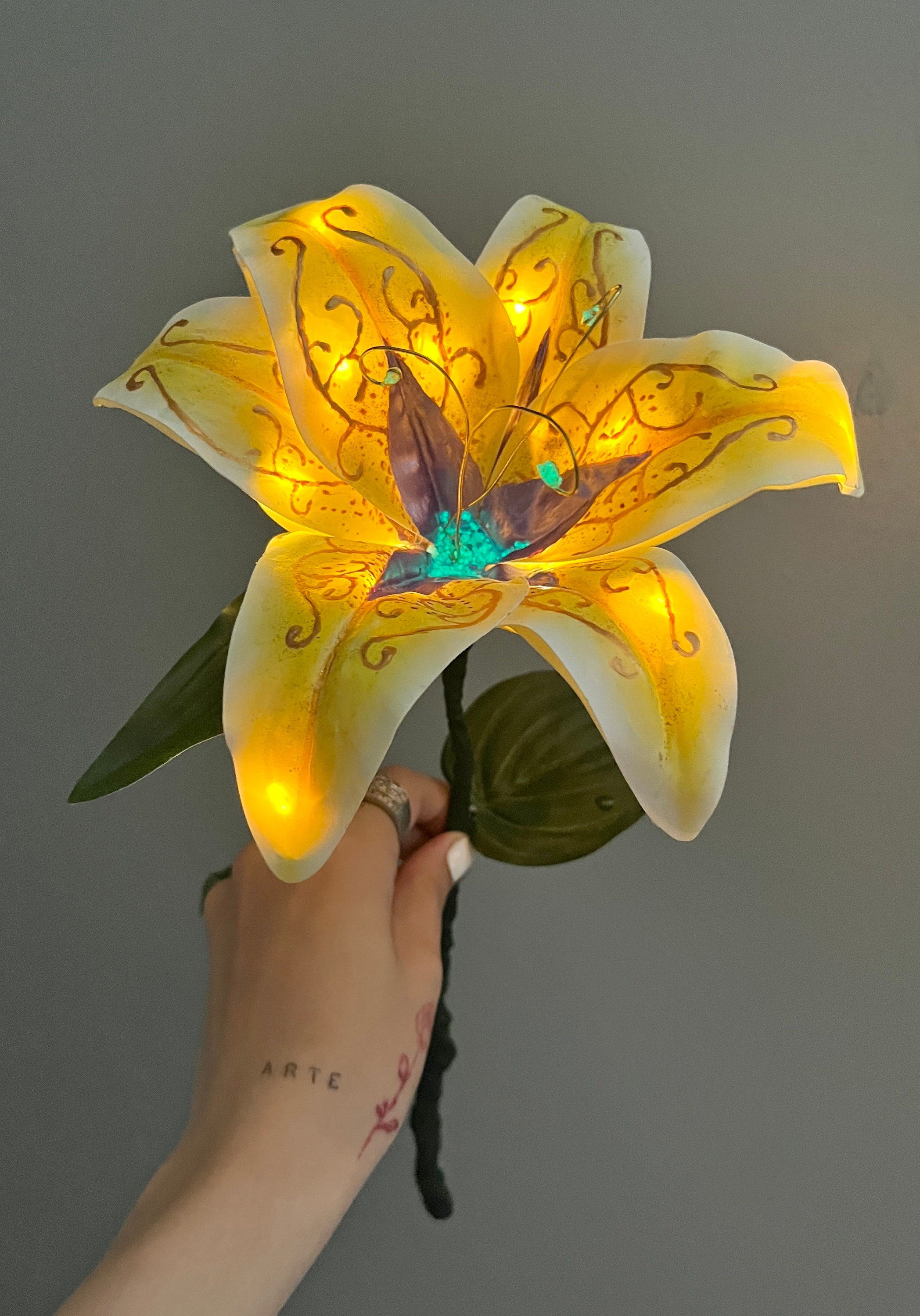 Magic Golden Flower - Etsy