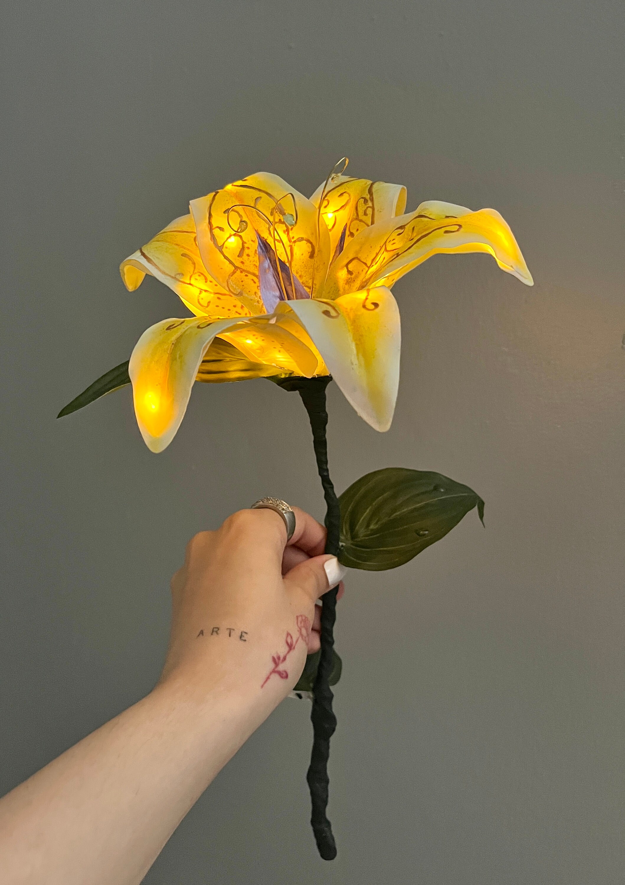 Magic Golden Flower - Etsy