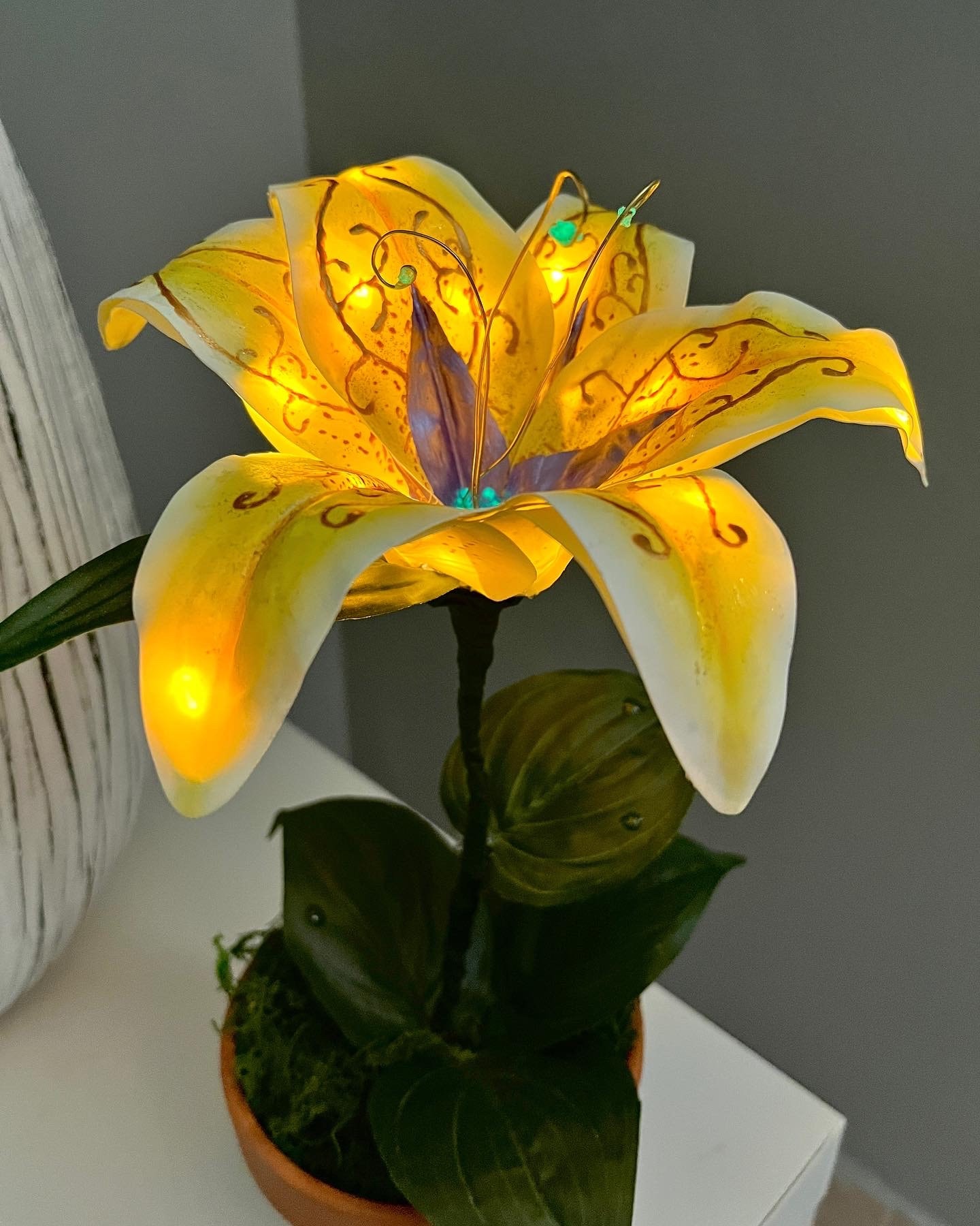 Magic Golden Flower - Etsy