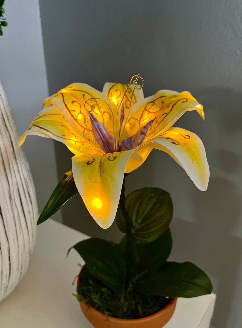 Magic Golden Flower - Etsy