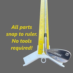 Golf Club Ruler - Fitting Tool - Length Measurement - Swing Weight ...