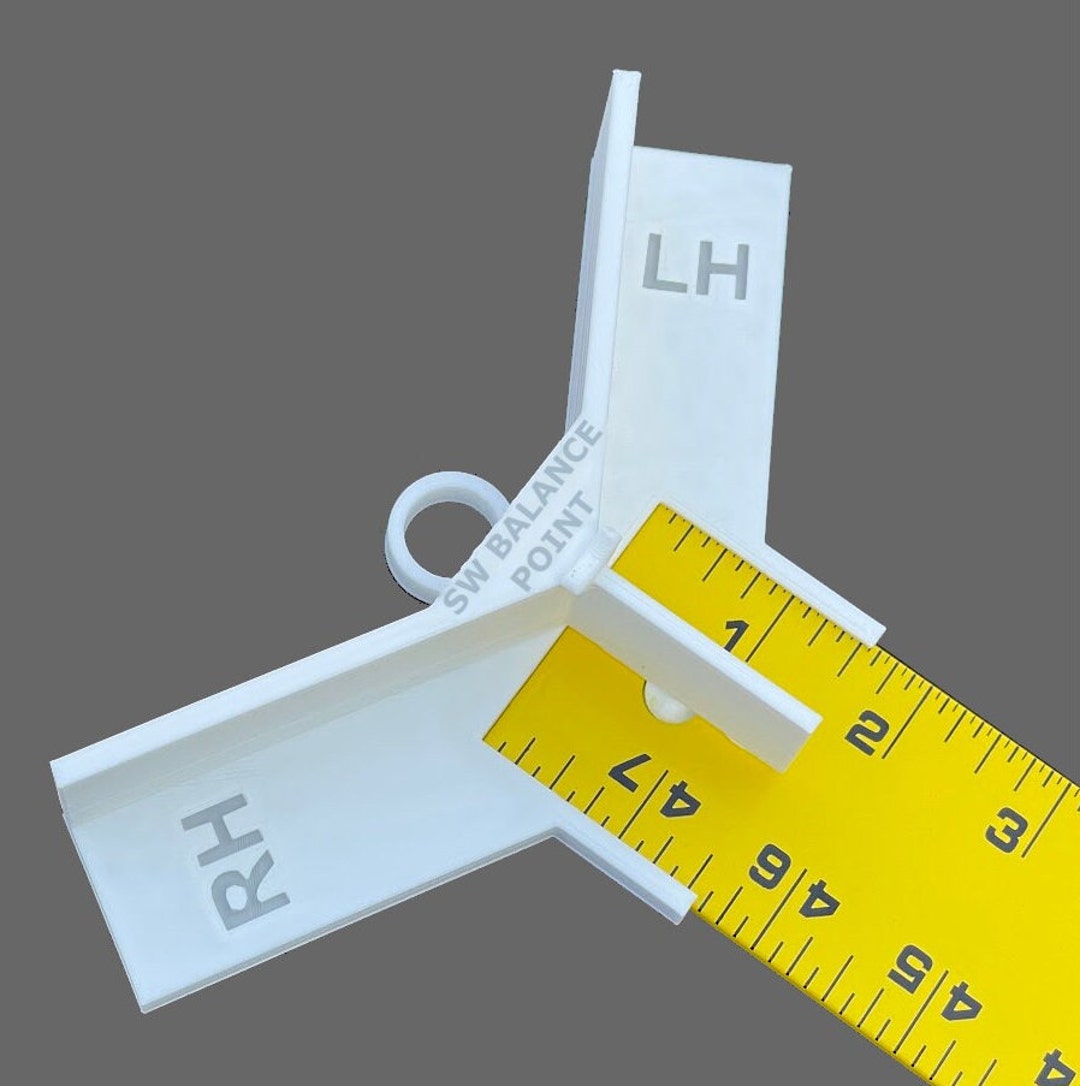 Golf Club Ruler - Fitting Tool - Length Measurement - Swing Weight ...
