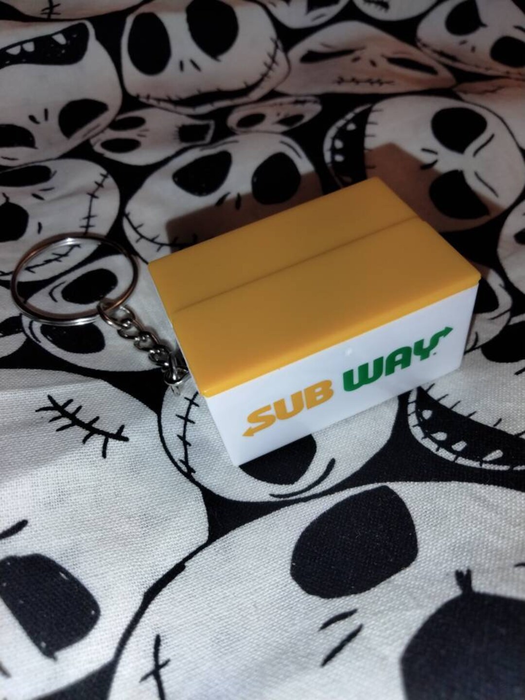 Subway To-go Box Keychain - Etsy