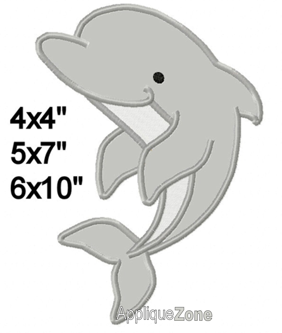 Delfín, Dolphin Applique Diseños de bordado, Diseño de bordado náutico ...