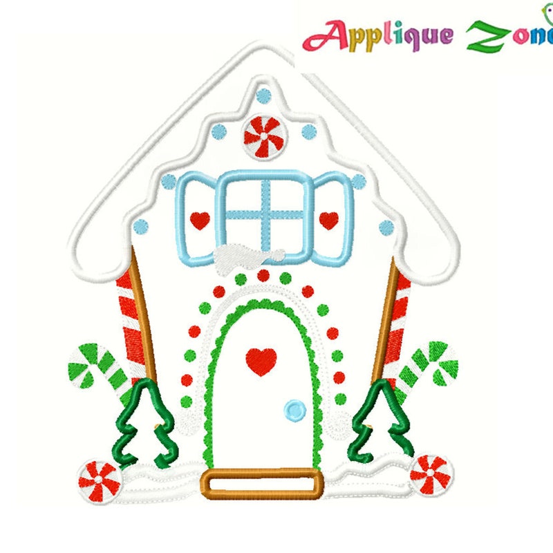 Gingerbread Applique - Etsy