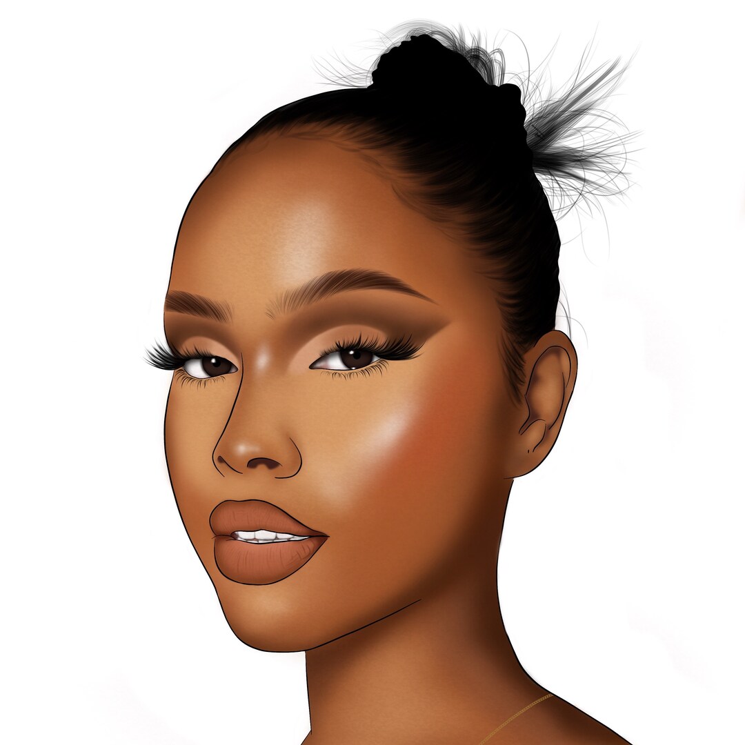 Custom Digital Portrait, Custom Illustration, Cartoon Your Selfie ...