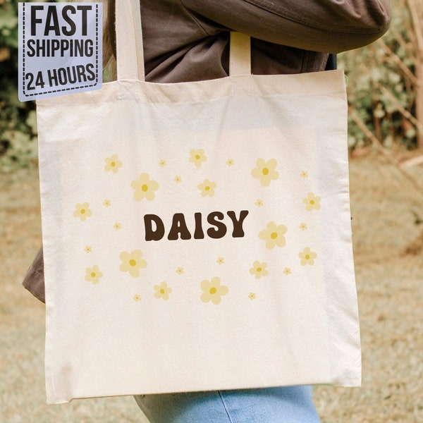 Daisy Tote Bag - Etsy