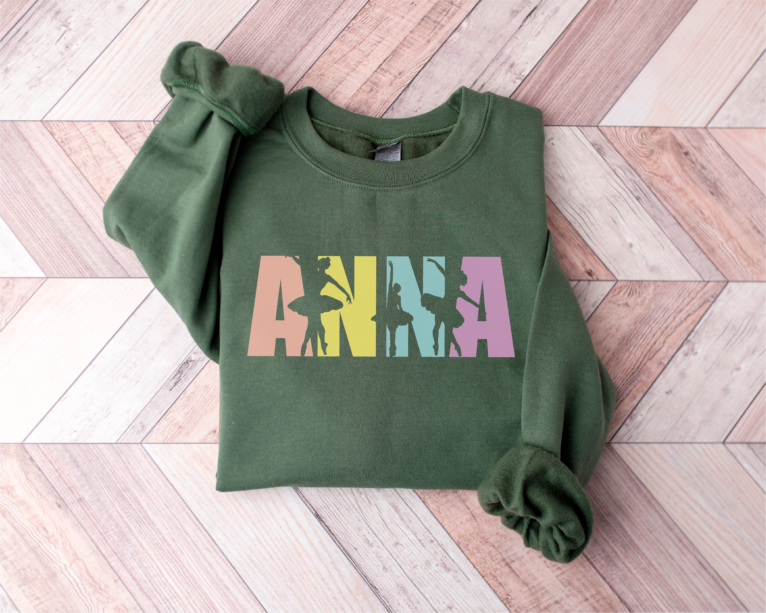 Custom Dance Sweatshirt, Personalized Gifts, Dance Mom Sweatshirt ...