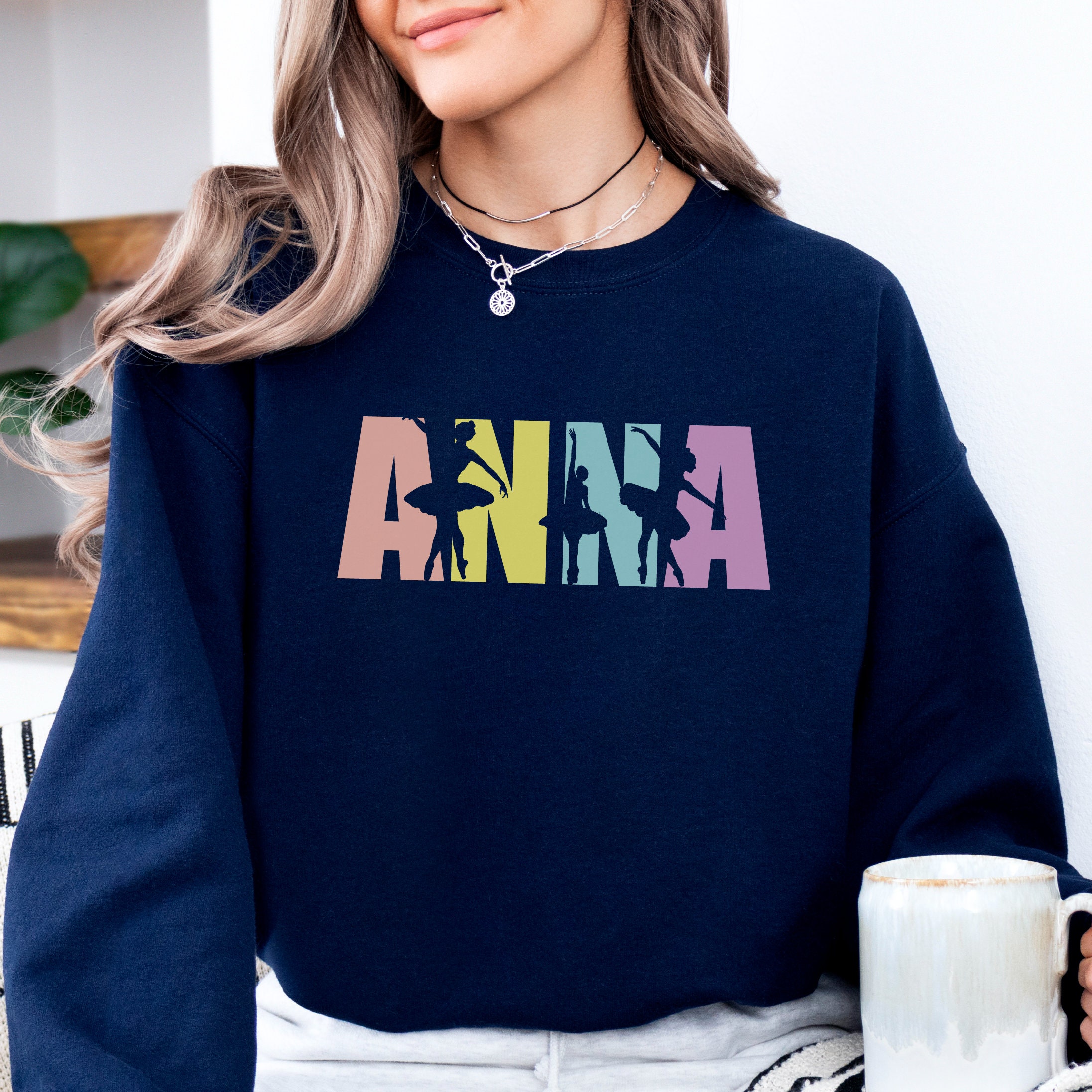 Custom Dance Sweatshirt, Personalized Gifts, Dance Mom Sweatshirt ...