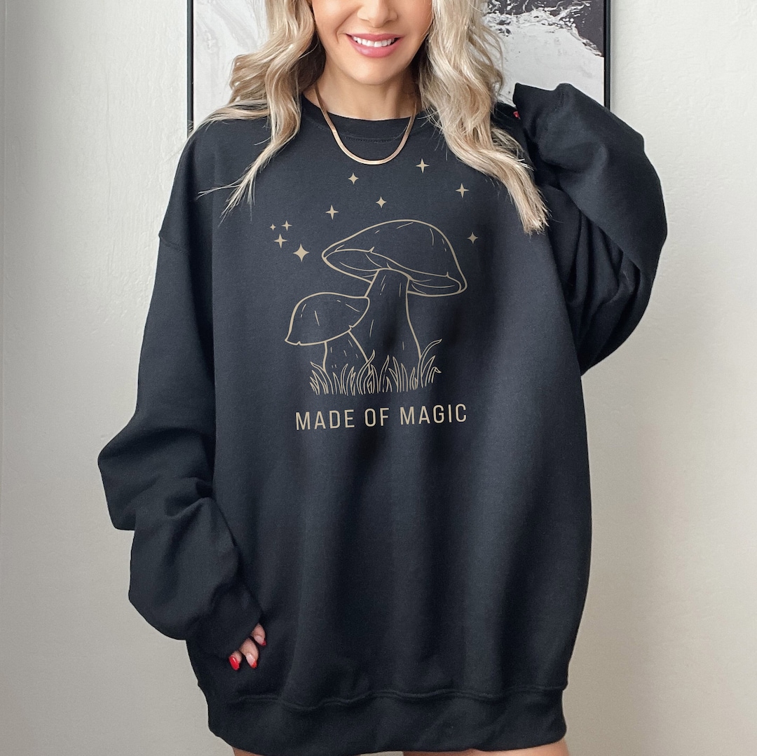 Made of Magic Sweatshirt,magic Spell Hoodie, Botanical Hoodie, Nature ...