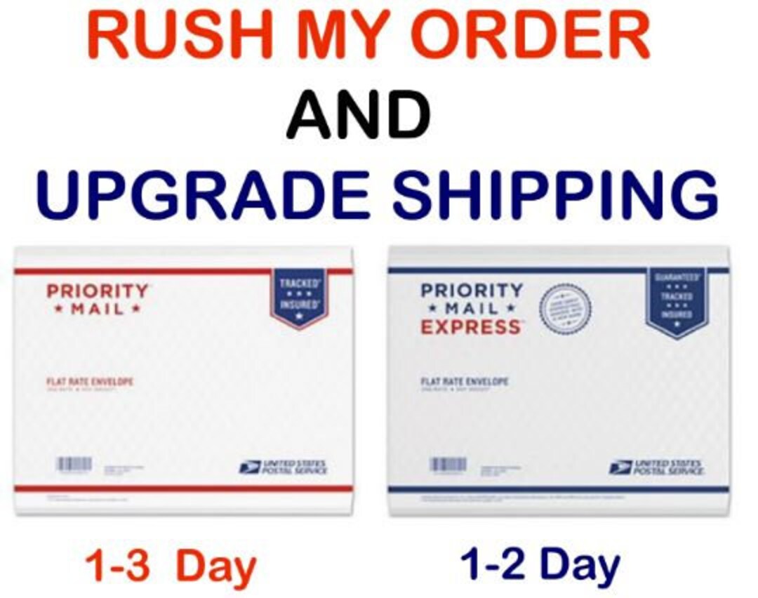 Priority Mail and Priority Express Upgrade - Etsy