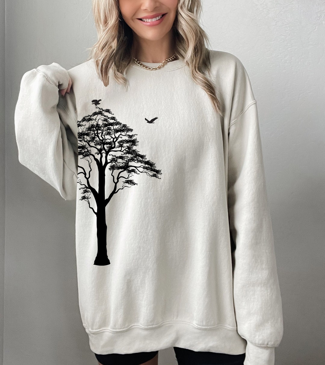 Tree Sweatshirt, Adventure Sweatshirt, Camping Sweatshirt, Hiking ...