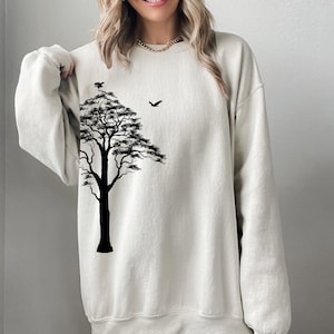Tree Sweatshirt, Adventure Sweatshirt, Camping Sweatshirt, Hiking ...