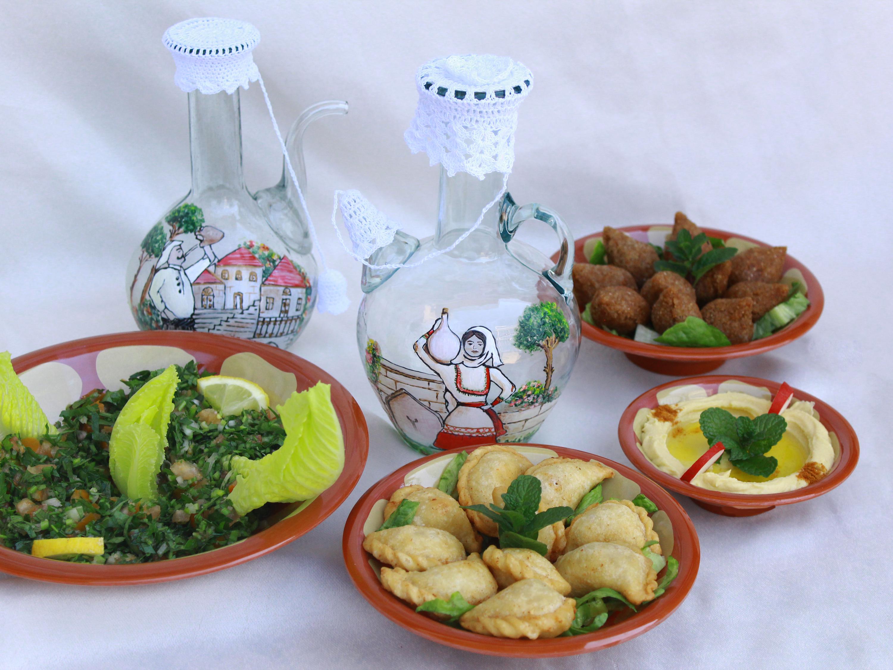 8x Lebanese Melamine Mezze Bowls Lebanese Mezza Lebanese Mezze Bowls ...