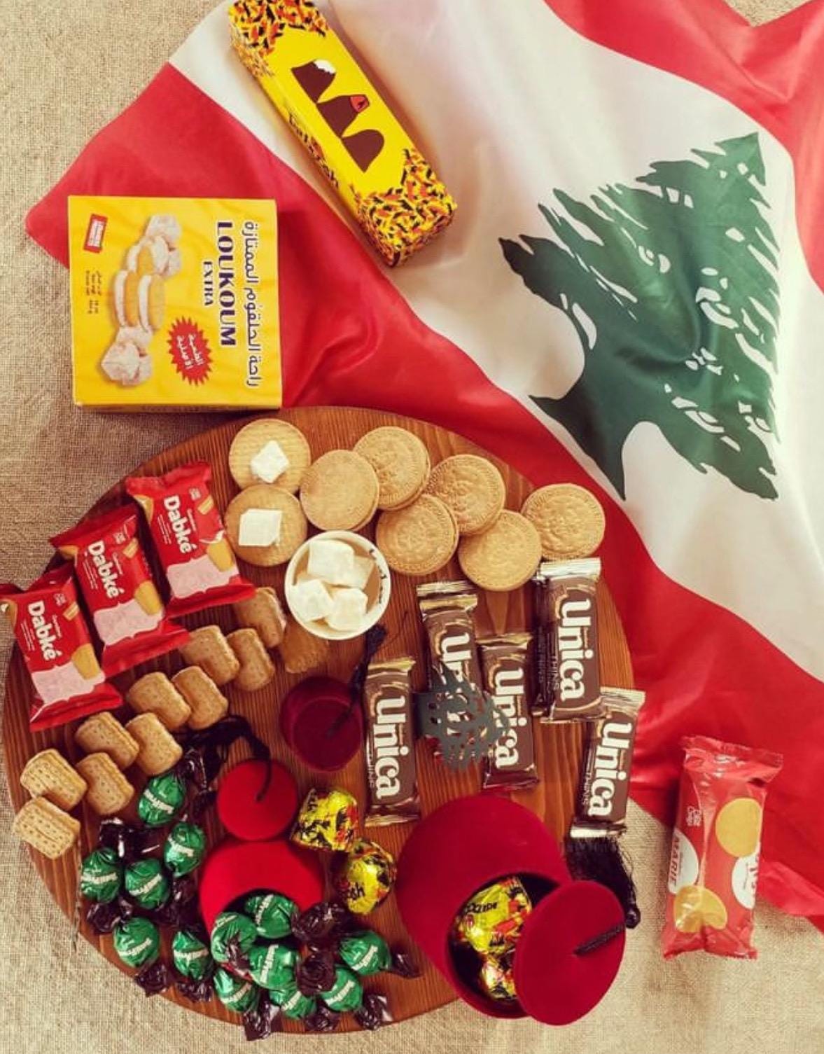 Lebanese Snacks Box Famous Childhood Lebanese Chocolate Unica Gandour ...