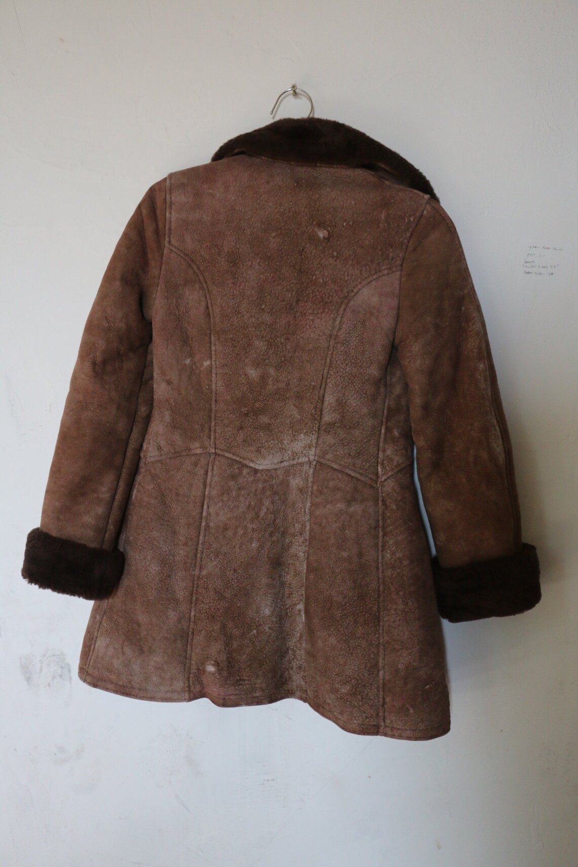 Dark Brown Sherpa Jacket - Etsy