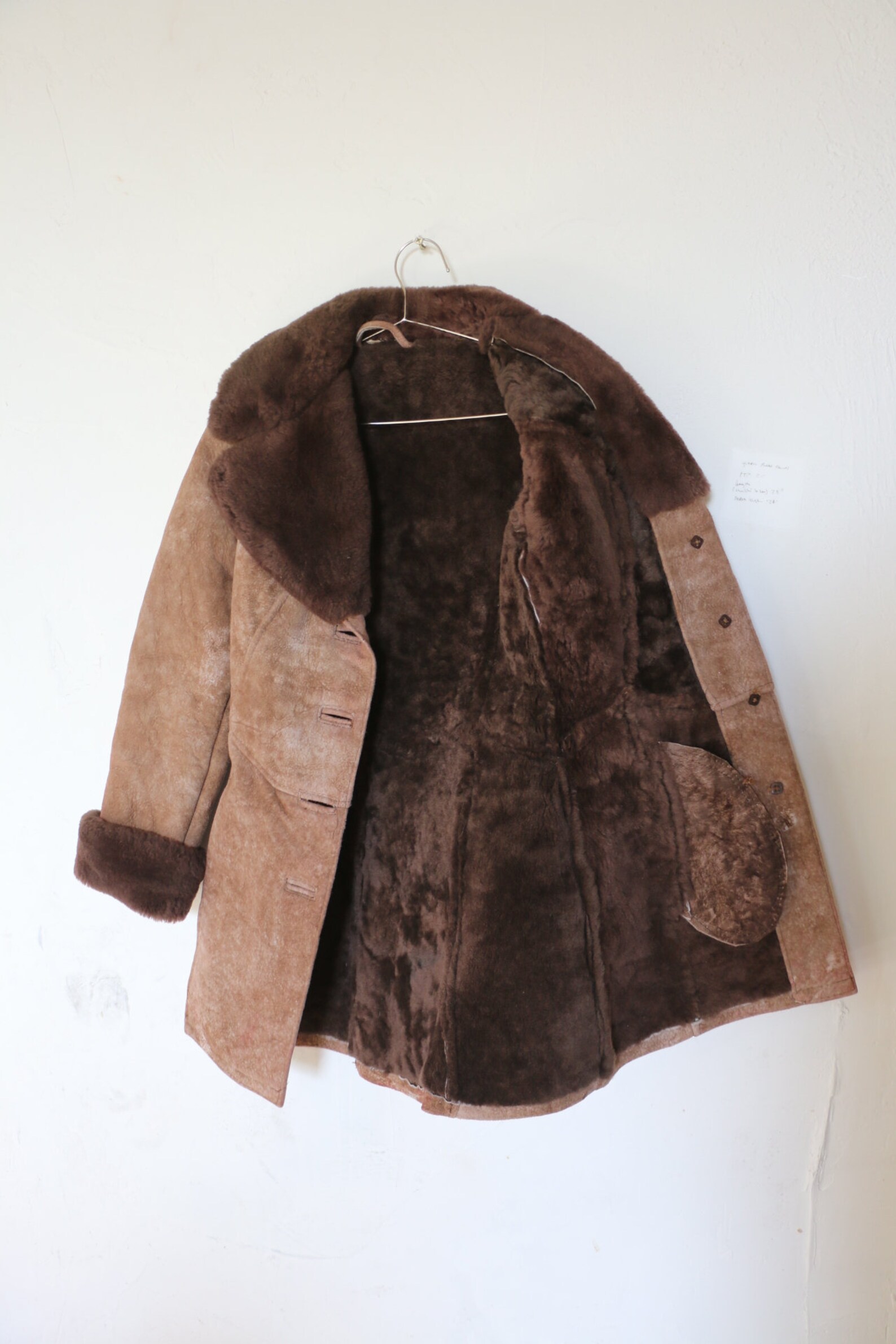 Dark Brown Sherpa Jacket - Etsy