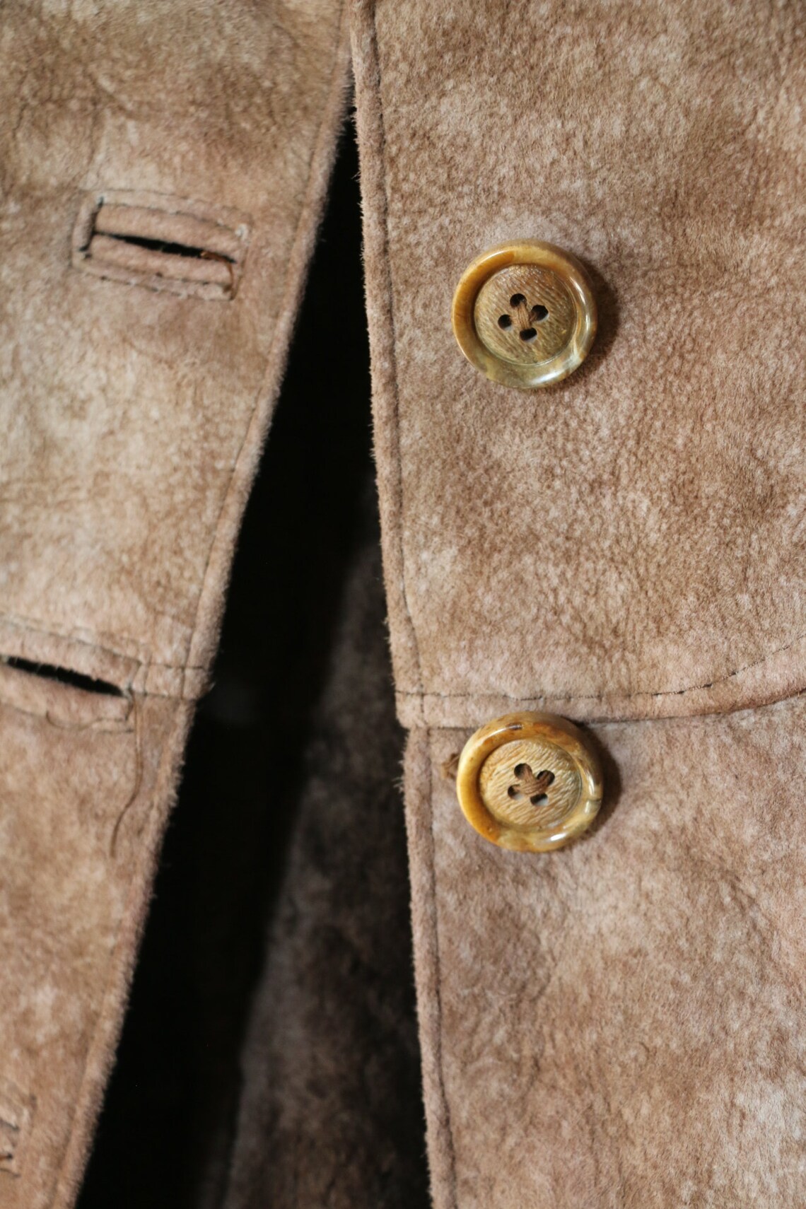 Dark Brown Sherpa Jacket - Etsy