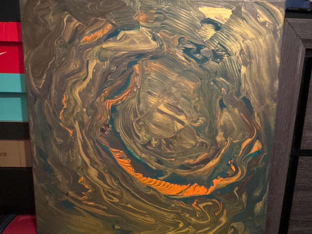Whirlwind Opening Artwork 20X20 Unframed Painting. Perfect - Etsy