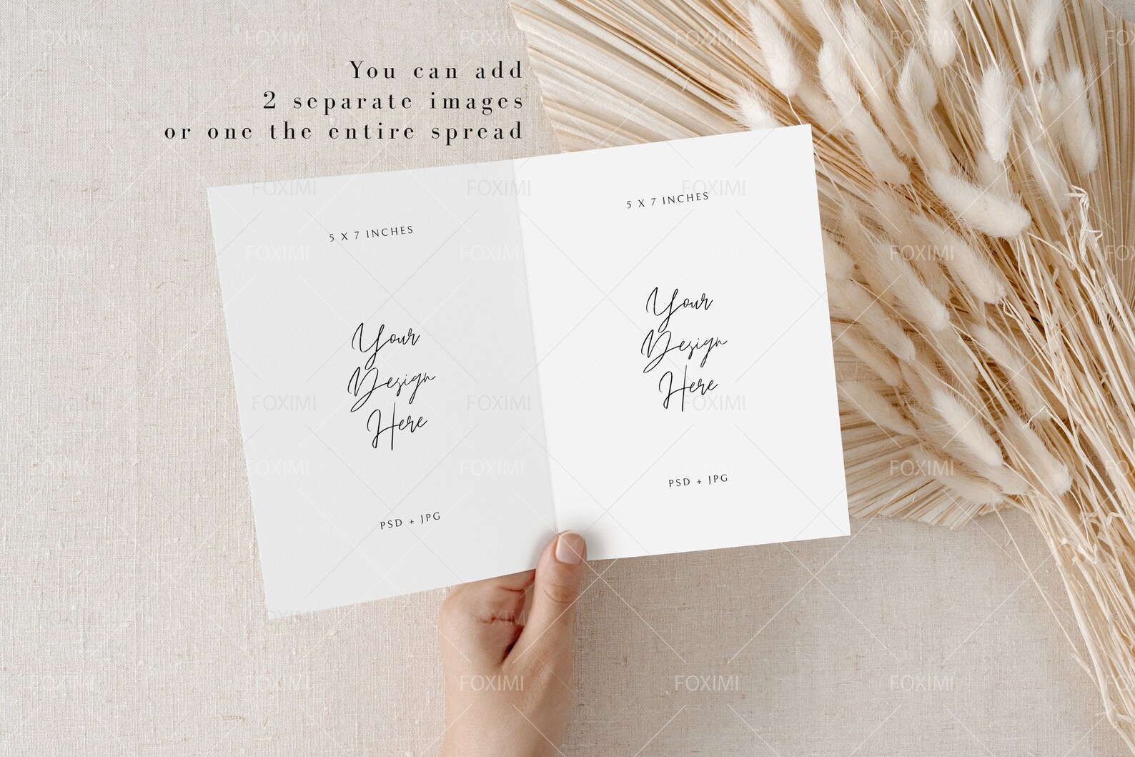 5x7 Folded Card Mockup, Invitation Mockup, Card Mockup, Mockup, Mockups ...