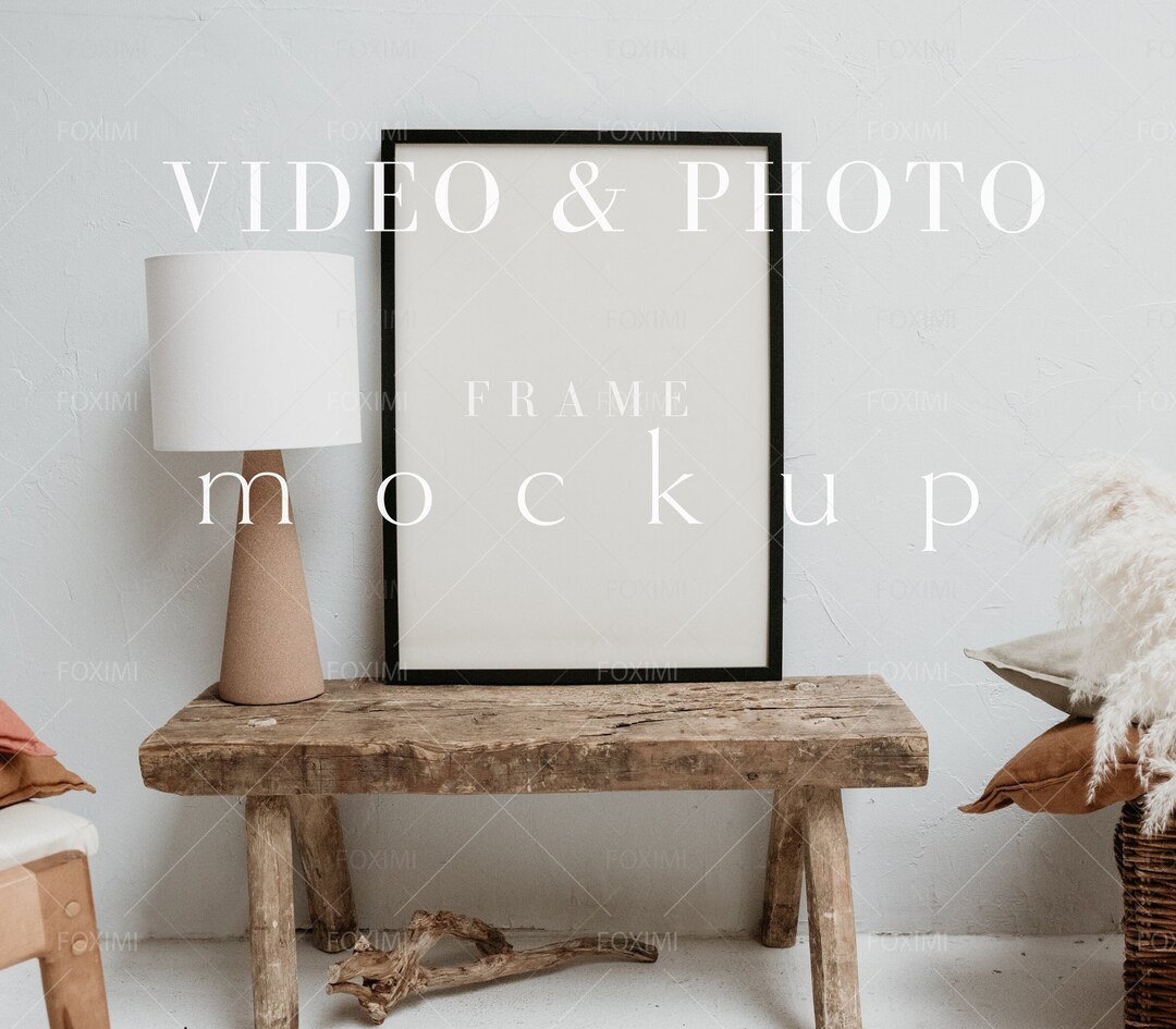 Frame Mockup, Poster Mockup, Wall Art Mockup, Interior Mockup, 50x70 ...