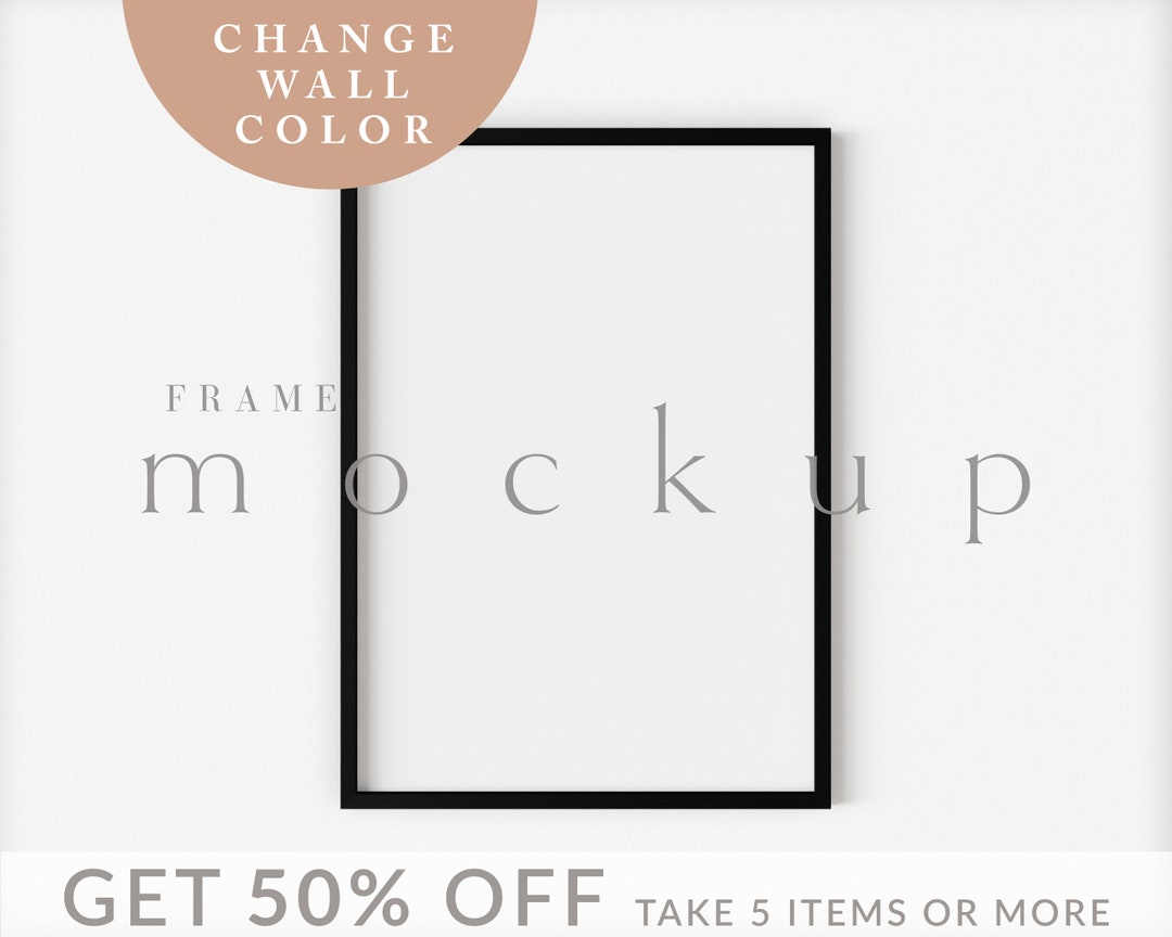 A4|A3|DIN A ISO| Frame Mockup, Wall Art Mockup, Frame Mockups, Poster ...