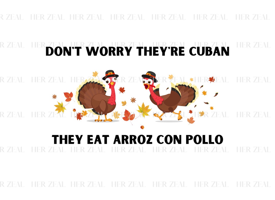 Funny Thanksgiving PNG, Spanish Thanksgiving Digital Download, Latin ...